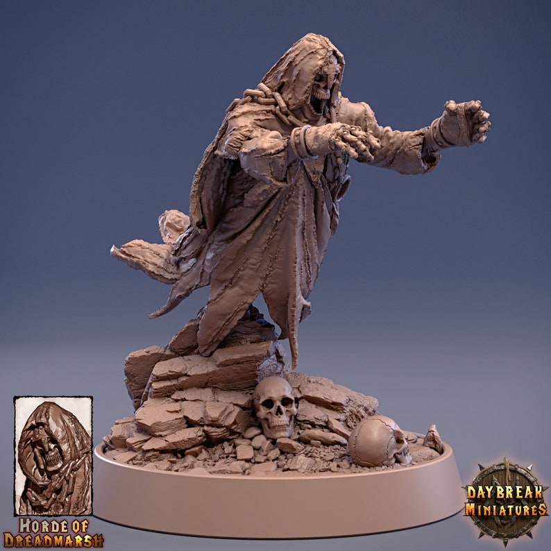 Strangler Dreadmarsh Miniature- Wraith - Daybreak - D&D 5e - Dungeons ...