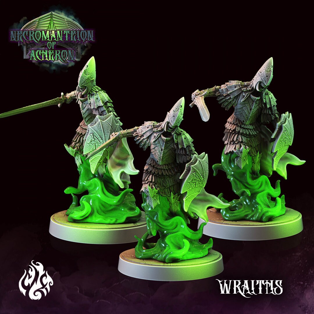 Wraith Medium Undead Miniature Crippled God Foundry D&D 5e - Etsy
