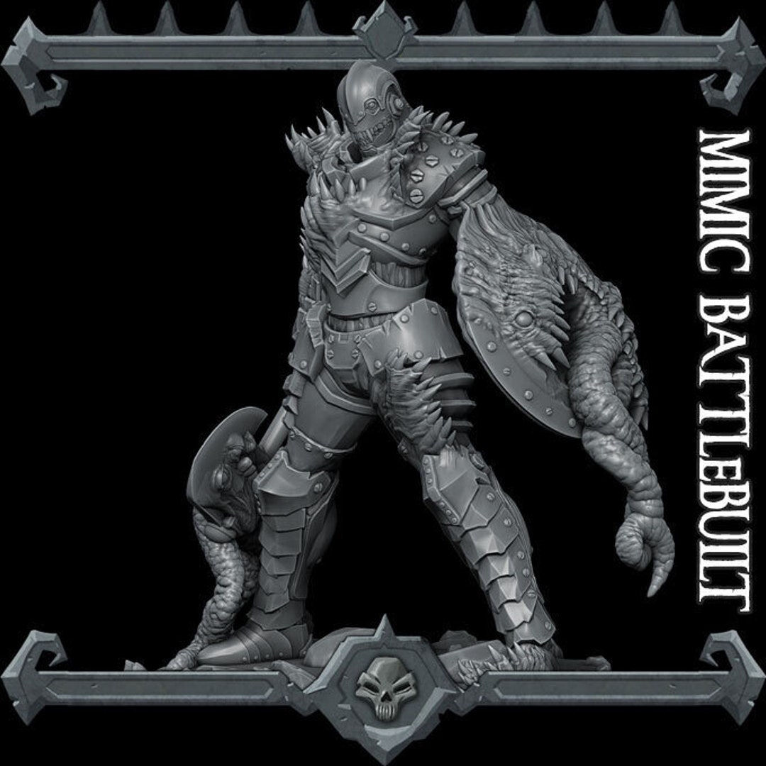 Mimic Battlebuilt / Suit of Armorminiature - Rocket Pig Games - D&D 5e ...