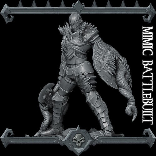 Mimic Battlebuilt / Suit of Armorminiature Rocket Pig Games - Etsy