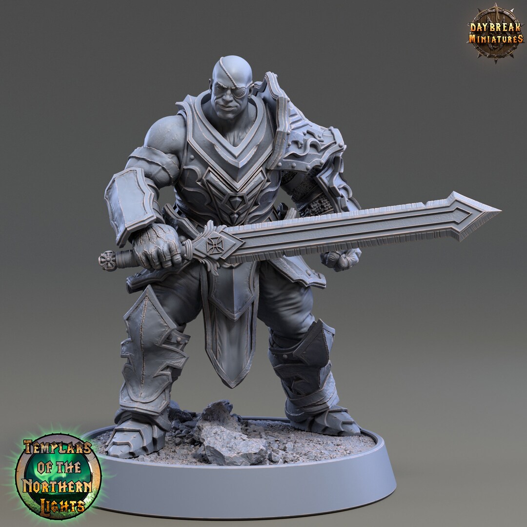 Franke Gothmorg- Human Miniature- Templars of the Northern Lights ...