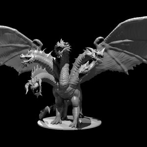 Tiamat Miniature Goddess and Dragon Forms - MZ4250 - D&D 5e - Dungeons ...