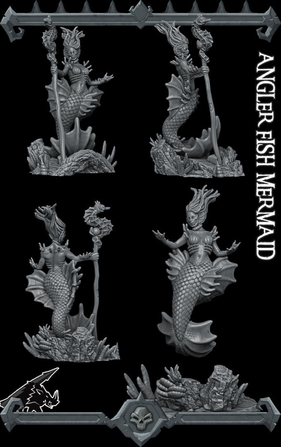 Merfolk / Merfolk Medium Humanoid Rocket Pig Games D&D 5e - Etsy