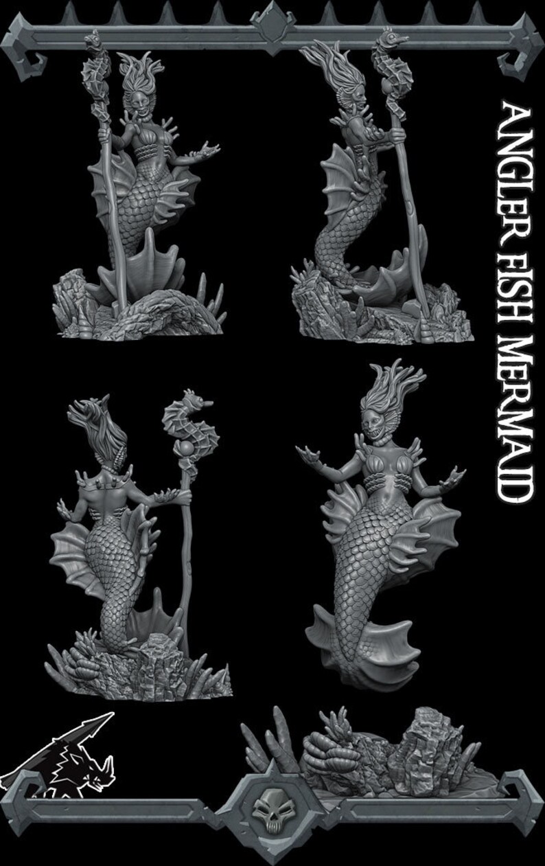 Merfolk / Merfolk Medium Humanoid Rocket Pig Games D&D 5e - Etsy