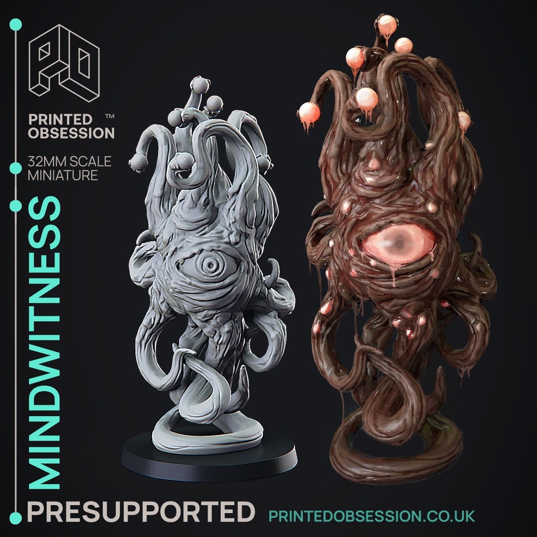 Mindwitness Large Aberration - Printed Obsession - D&D 5e - Dungeons ...