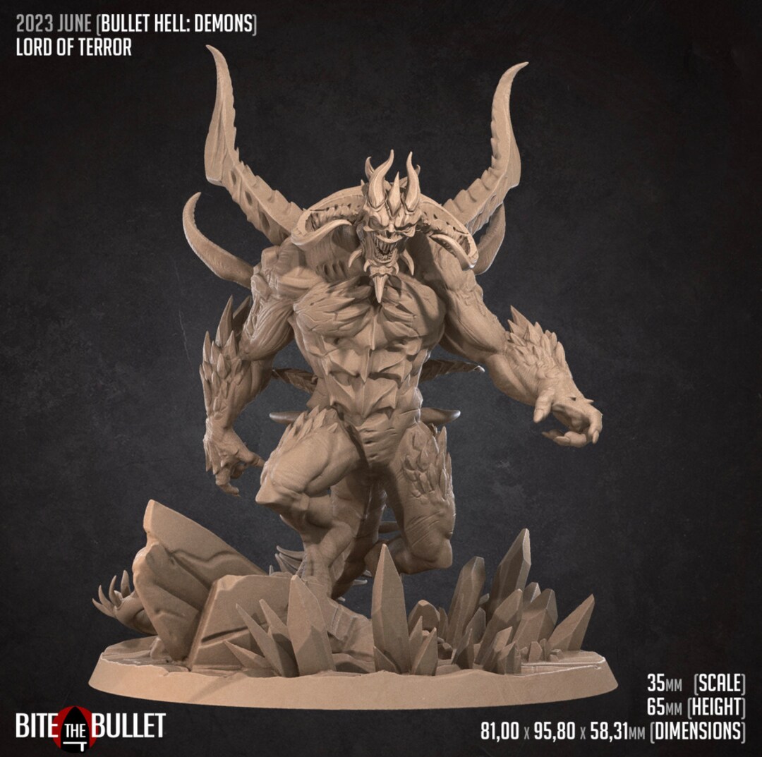 Lord of Terror- Bullet Hell: Demons- Bite the Bullet - D&D 5e ...