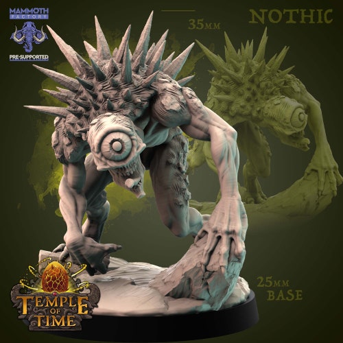 Nothic Miniature Medium Aberration Temple of Time - Etsy