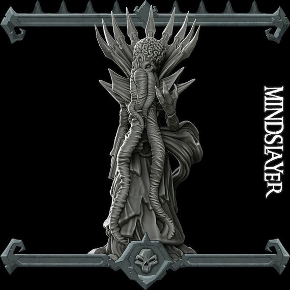 Mind Flayer / Slayer Miniature Rocket Pig Games D&D 5e | Etsy