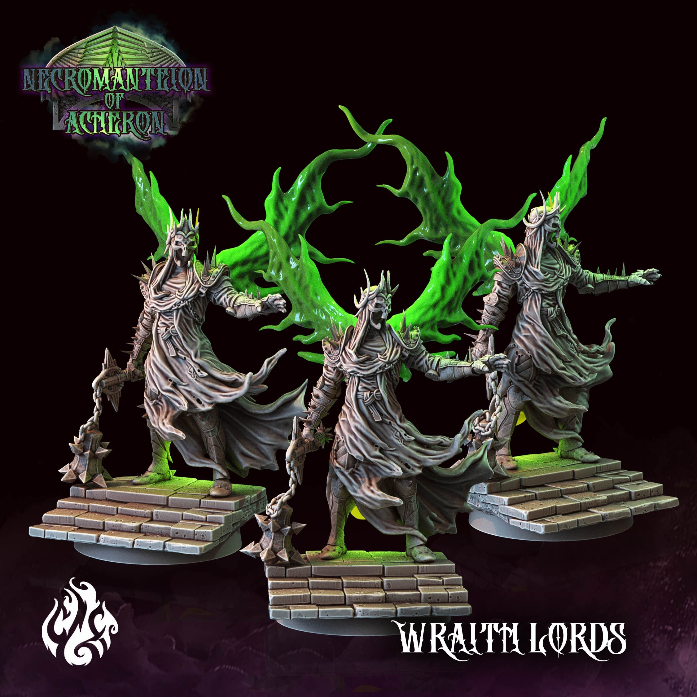 Wraith Lord Miniature Large Undead Crippled God Foundry - Etsy