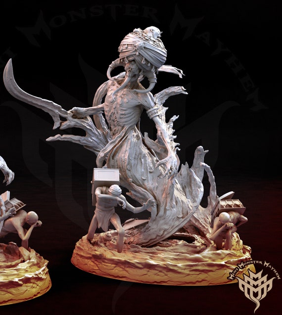 Earth Djinn Genie Miniature Mini Monster Mayhem D&D 5e - Etsy Ireland