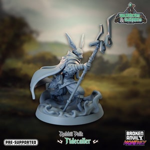 Rabbit Folk Miniature - Warriors and Warrens - D&D 5e - Dungeons and ...