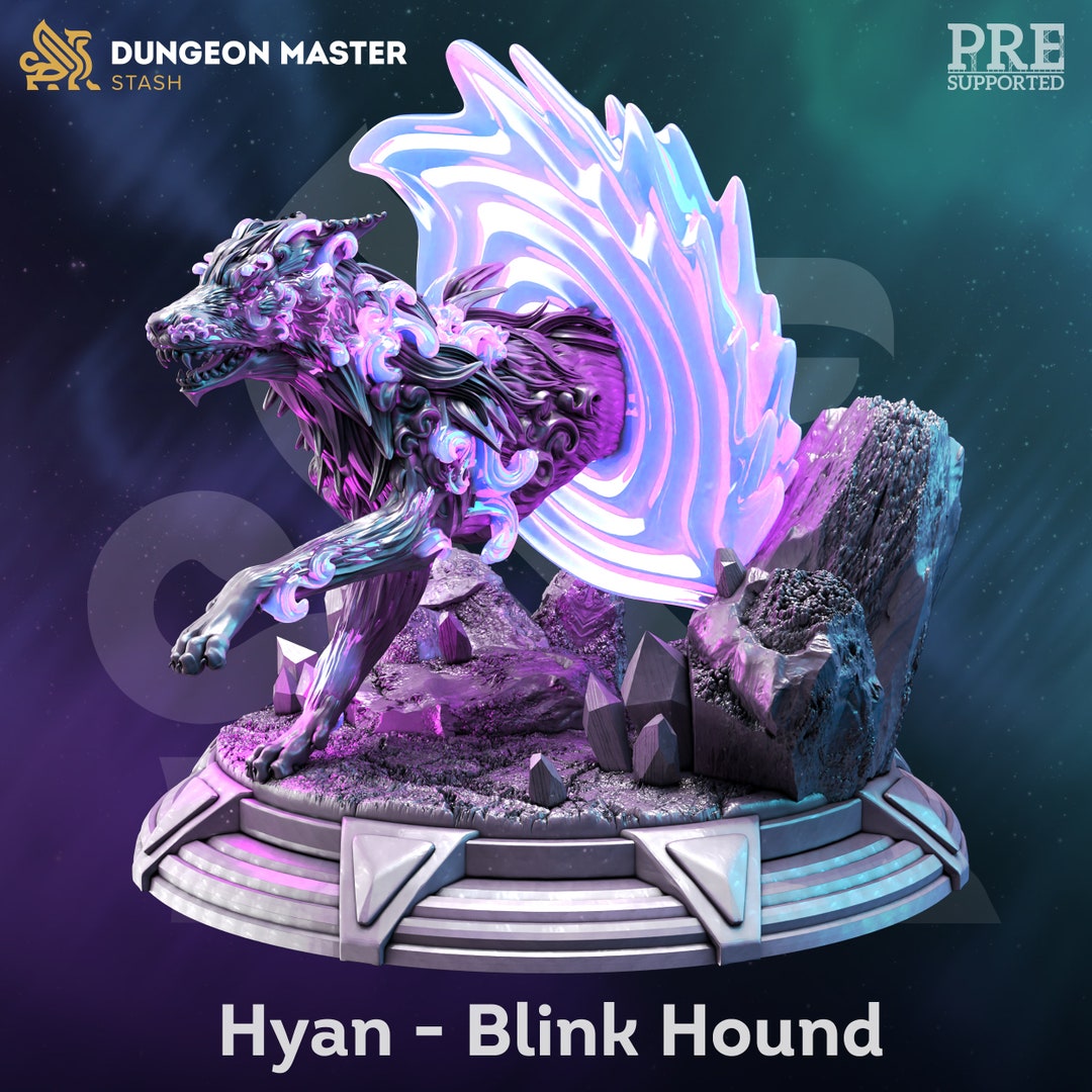 Blink Hound / Dog Miniature - Hyan - Masters of Arcane - DM Stash - D&D ...