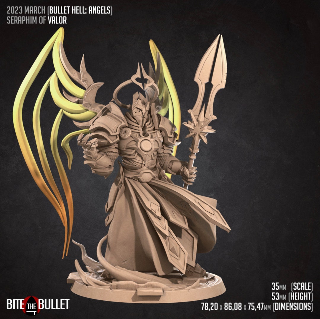 Seraphim of Valor- Bullet Hell: Angels- Bite the Bullet - D&D 5e ...