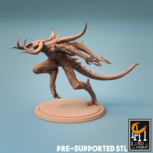 Tormentor Demon Miniature - Four Horsemen - Lord of the Print - D&D 5e ...