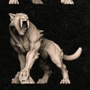 Tiger Miniature - Dragonpeak Barbarians - Artisan Guild - D&D 5e ...