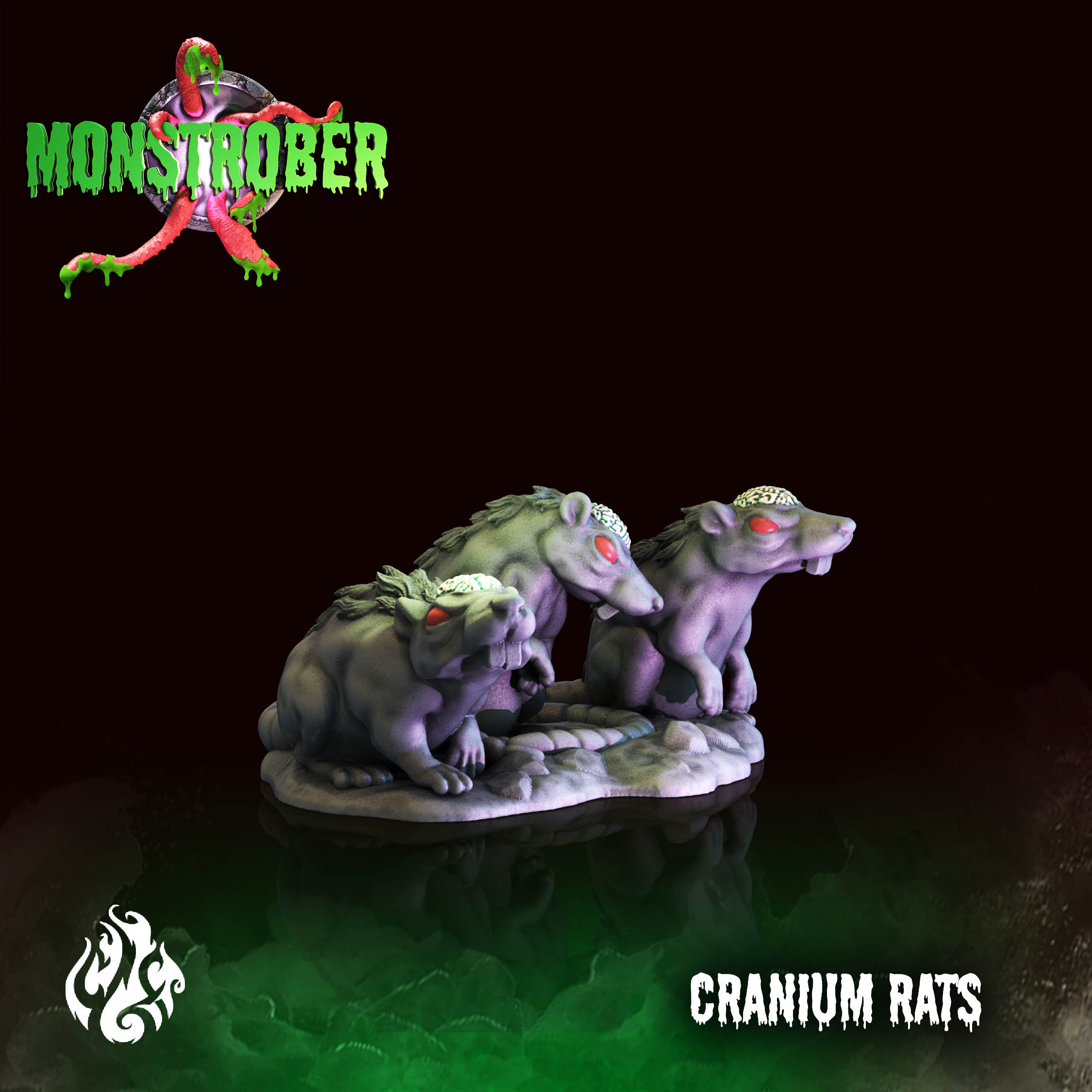 Cranium Rats Miniature Crippled God Foundry D&D 5e - Etsy