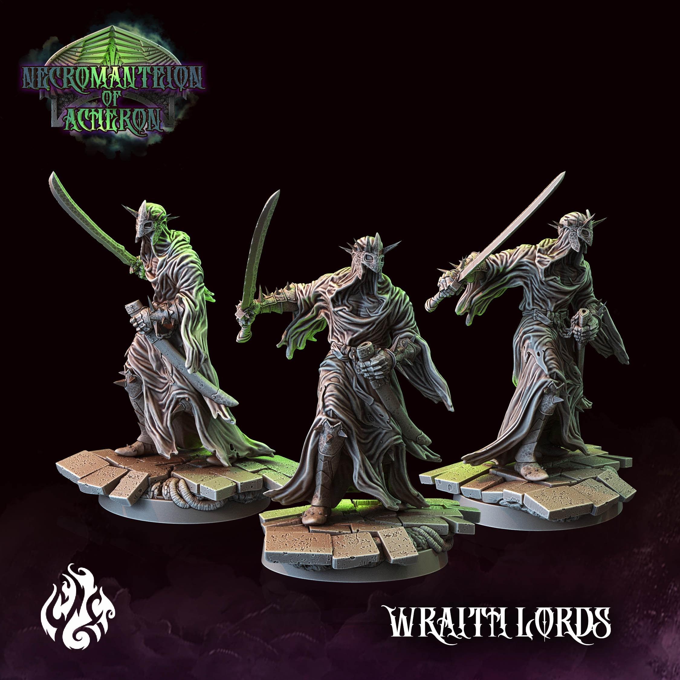 Wraith Lord Miniature Large Undead Crippled God Foundry - Etsy
