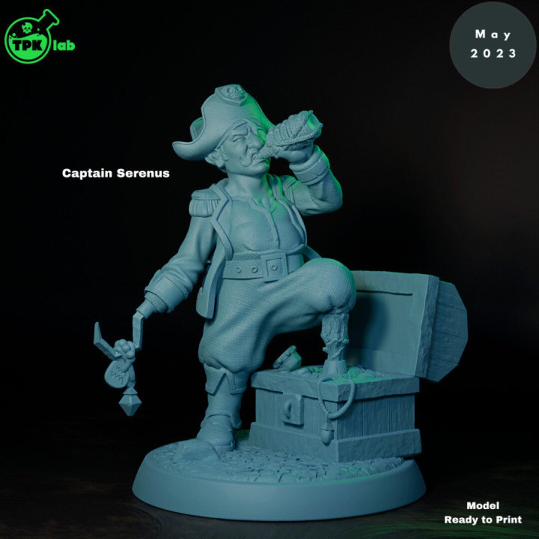 Captain Serenus- Pirates - TPK Labs- D&D 5e - Dungeons and Dragons ...