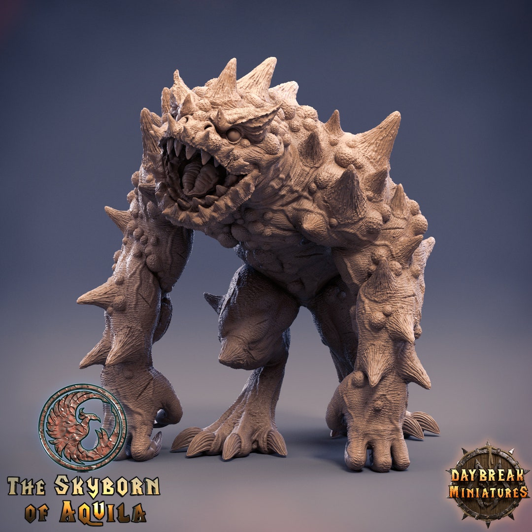 Slaad Miniature Aberration Skyborn of Aquila Daybreak Miniatures D&D 5e ...