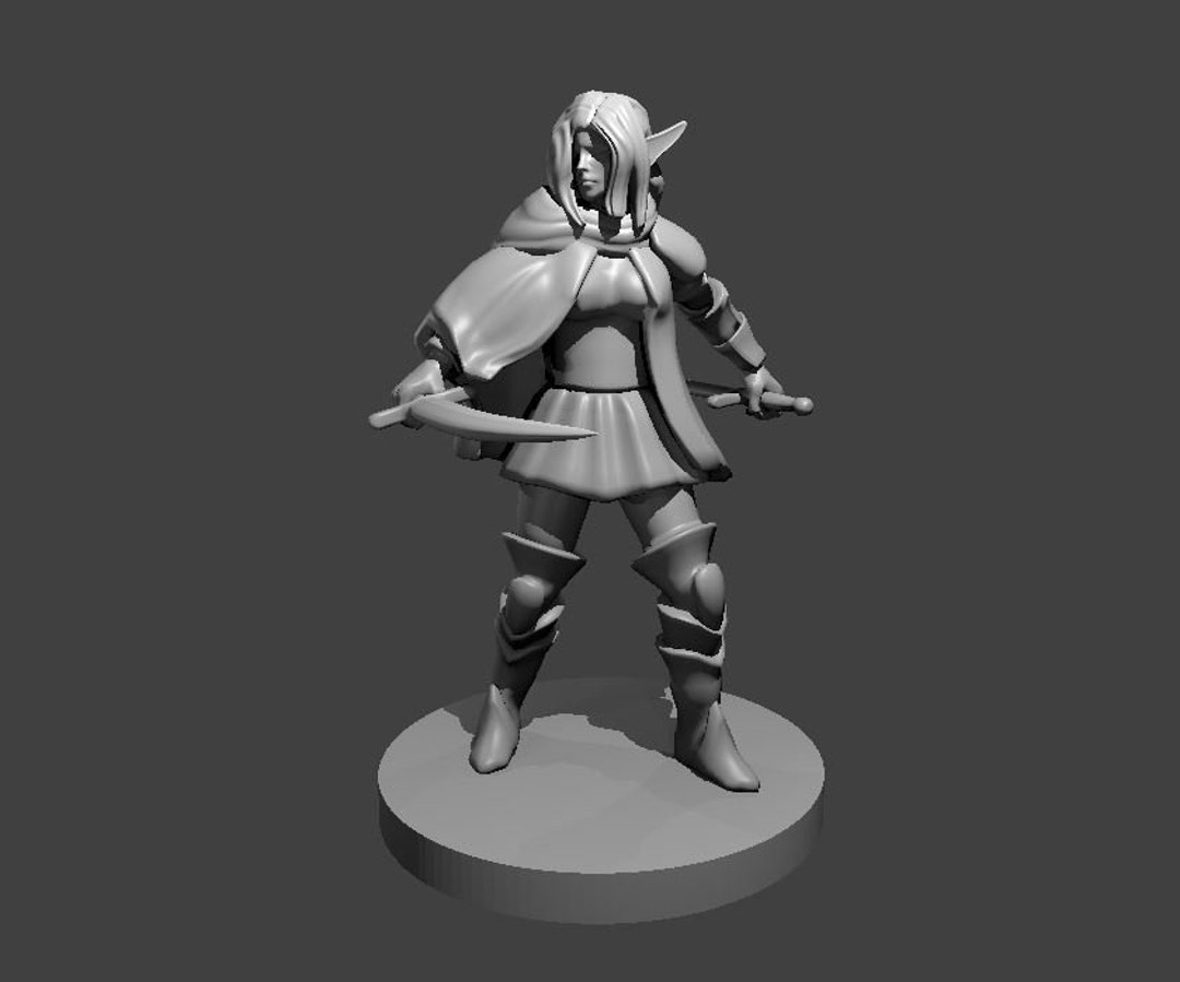 Female Elven Bladesinger MZ4250 Fantasy Miniature D&D Dungeons and ...