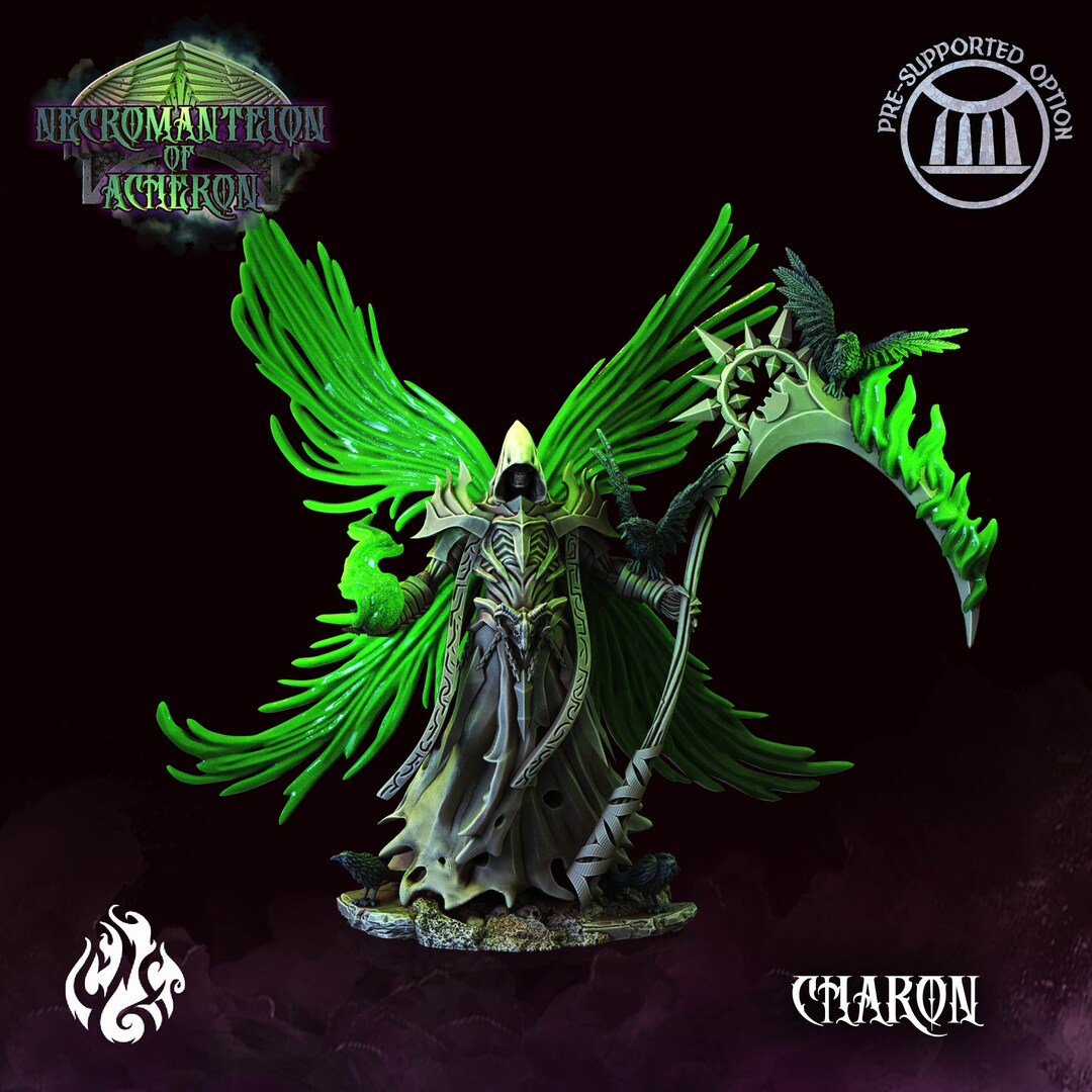 Charon Undead Miniature Crippled God Foundry D&D 5e Dungeons and ...