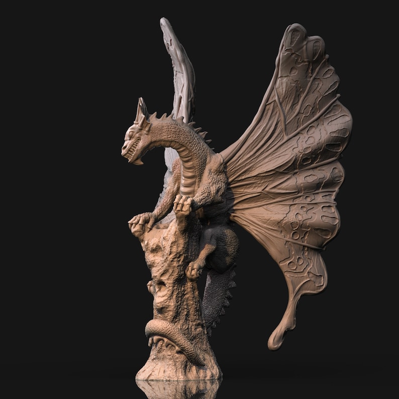 Faerie / Fey / Fae / Fairy Dragon Miniature - Fotis Mint - D&D 5e ...