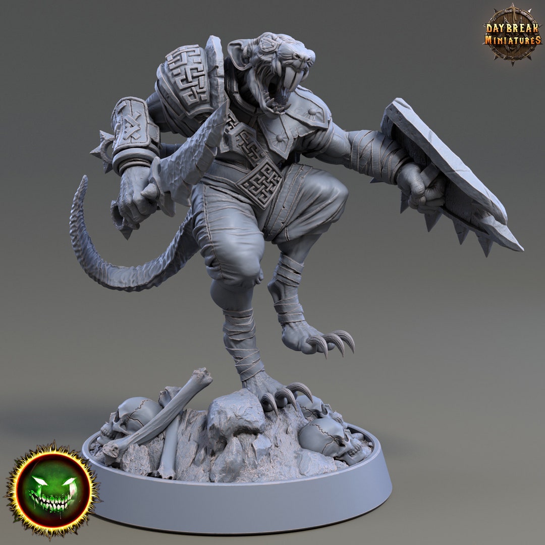 Stephano Scurvedge- Ratman Miniature- the Sharkharts of Bony Fields ...