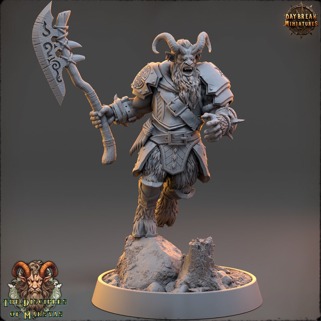 Glahod Rusher Satyr Miniature the Disciples of Marsyas - Etsy