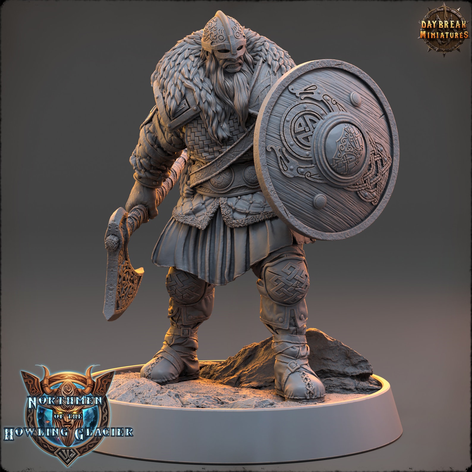 Einar Bloodaxe- Viking Miniature- Northmen of the Howling Glacier ...