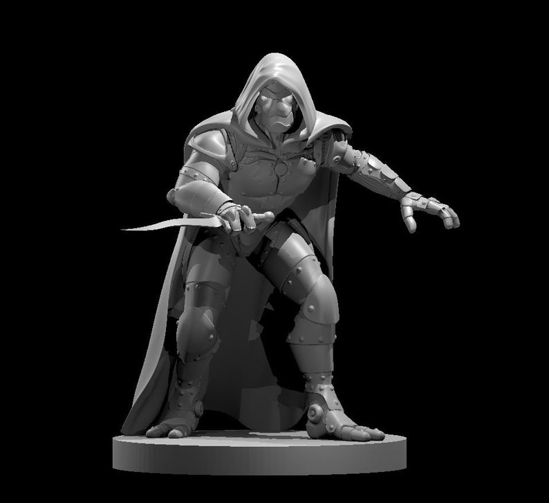 Warforged Rogue Miniature MZ4250 D&D 5e Dungeons and Dragons Fantasy ...