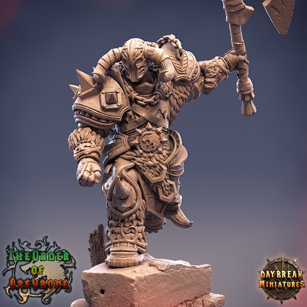 Goliath Paladin Miniature - Etsy