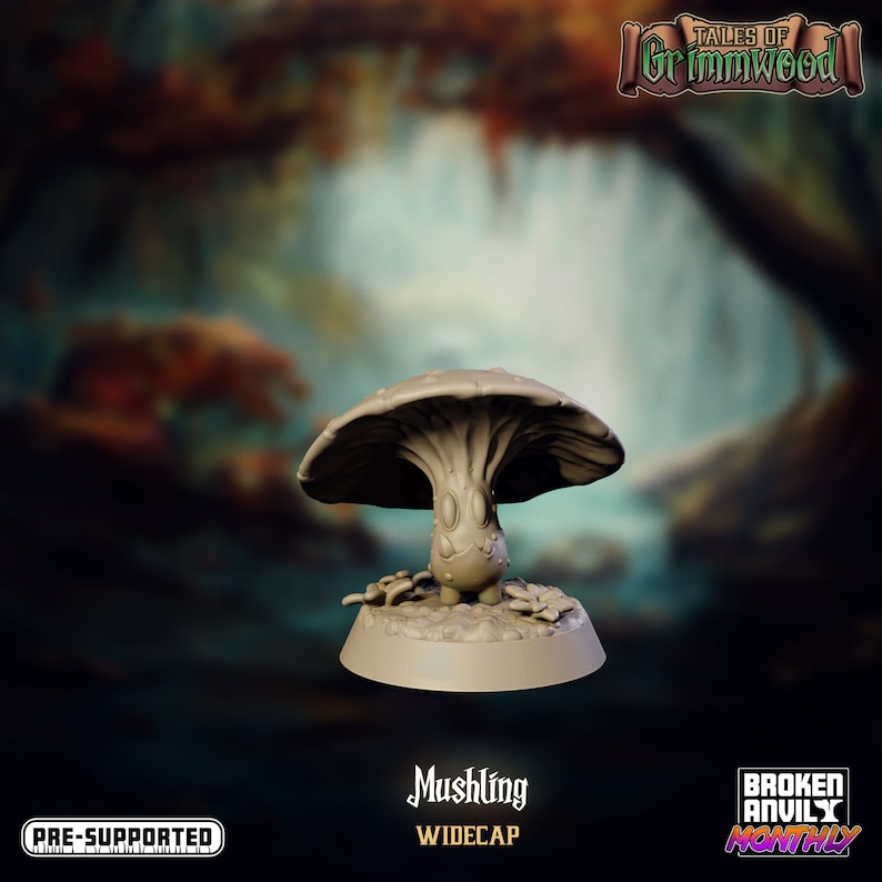 Mushlings Fae Miniature D&D 5e Dungeons and Dragons - Etsy