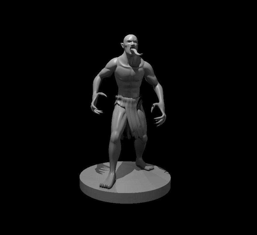 Ghoul Miniature - Medium Undead - MZ4250 - Antasy RPG - D&D 5e ...