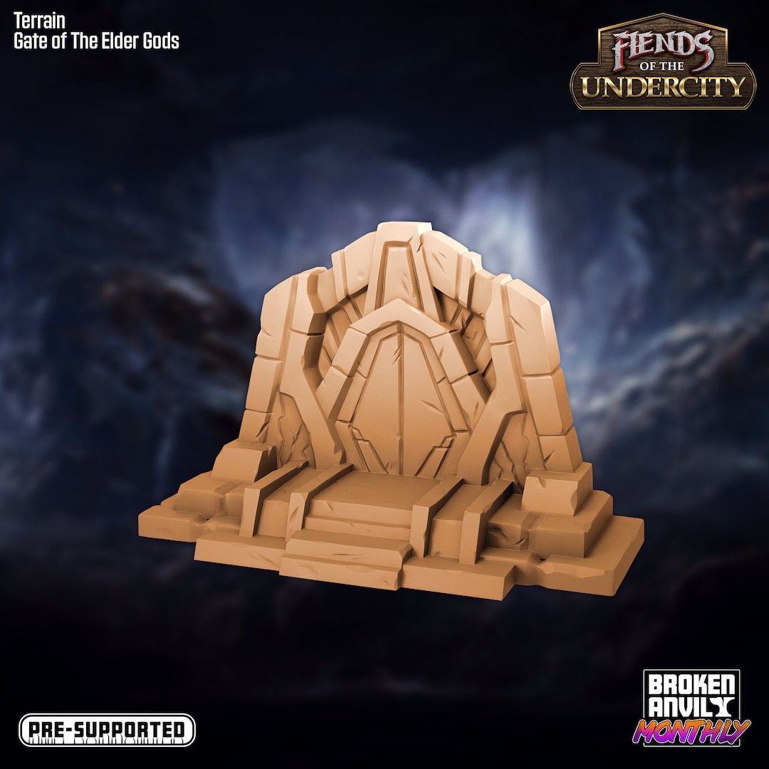 Gate of the Elder Gods Miniature - Fiends of the Undercity - Broken ...