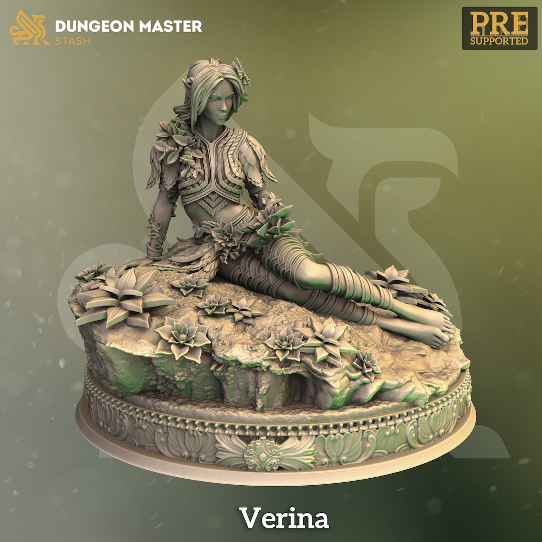 Verina Druid / Fey / Fae Miniature - DM Stash - D&D 5e - Dungeons and ...