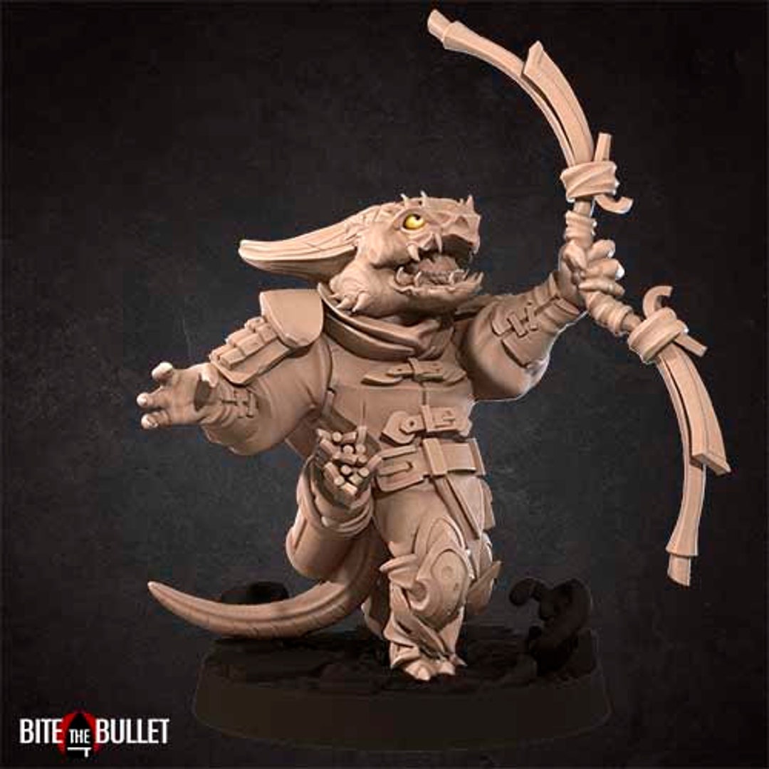 Archer Kobold Miniature Kobolds Bite the Bullet D&D 5e Dungeons and ...