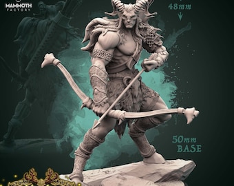 Satyr Miniature Wildhunters Wild Hunt Mammoth Factory - Etsy