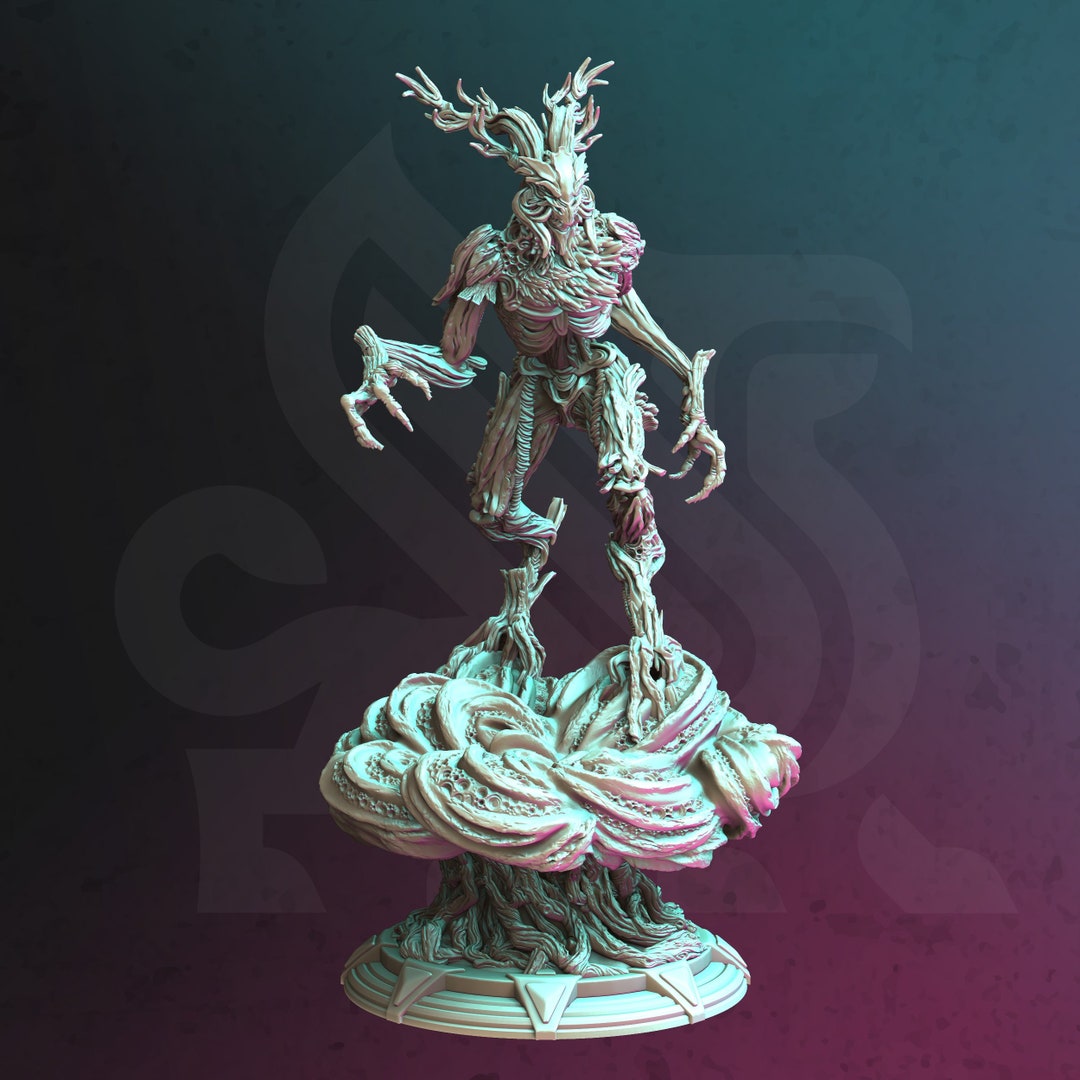 Nightwalker Treant Miniature - DM Stash - Duskweave- Fantasy RPG - D&D ...