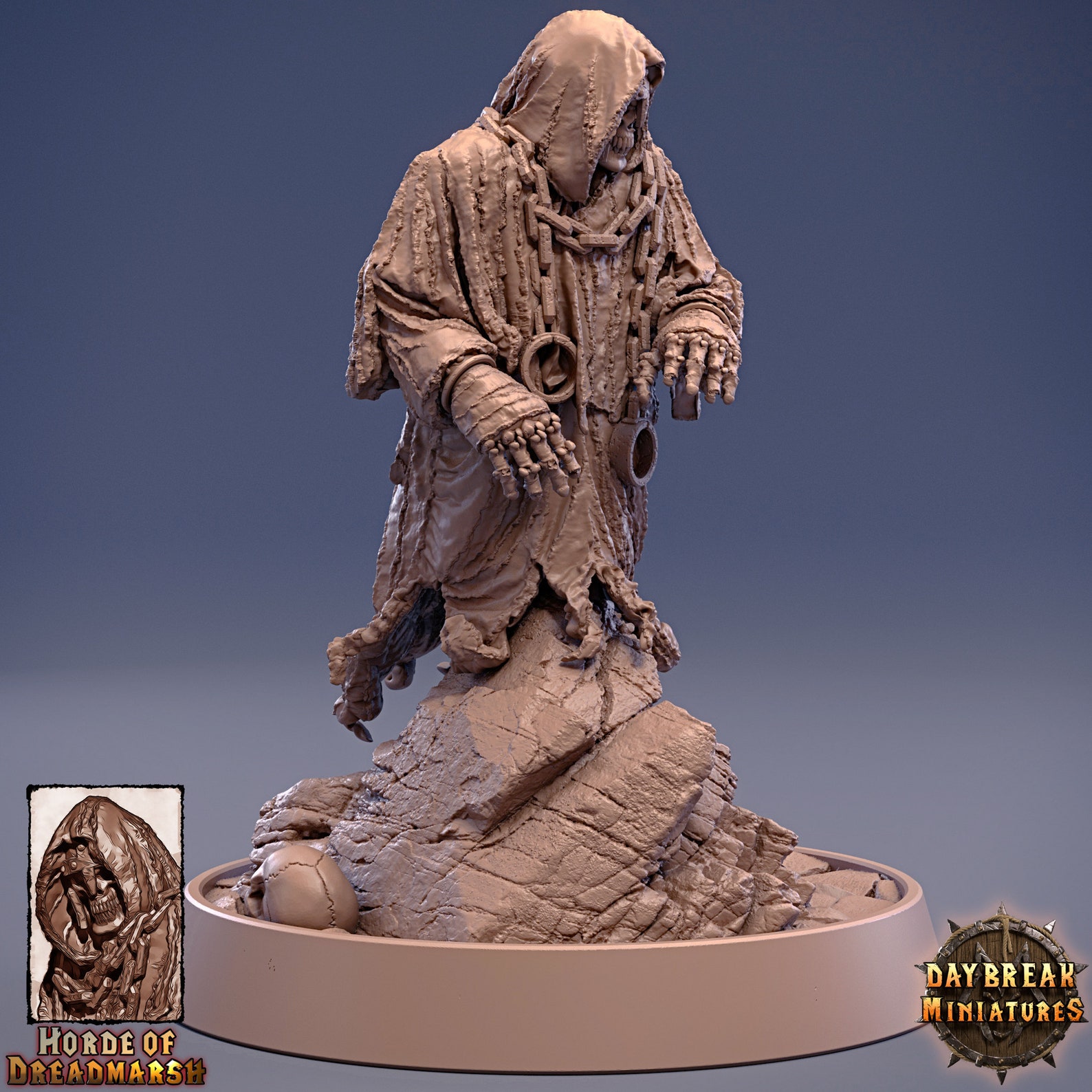Dust Monk Miniature Wraith Daybreak D&D 5e Dungeons and - Etsy