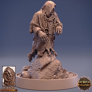 Dust Monk Miniature- Wraith - Daybreak - D&D 5e - Dungeons and Dragons ...
