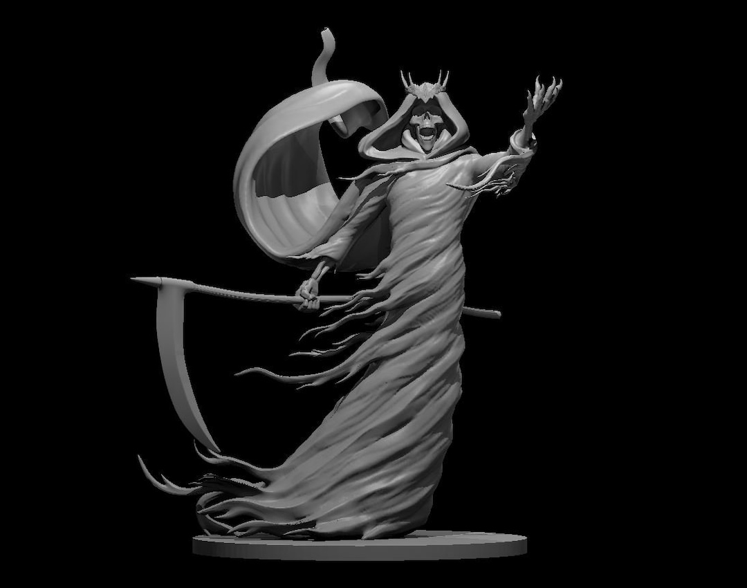 Grim Reaper Miniature - Undead - MZ4250 - D&D 5e - Dungeons and Dragons ...