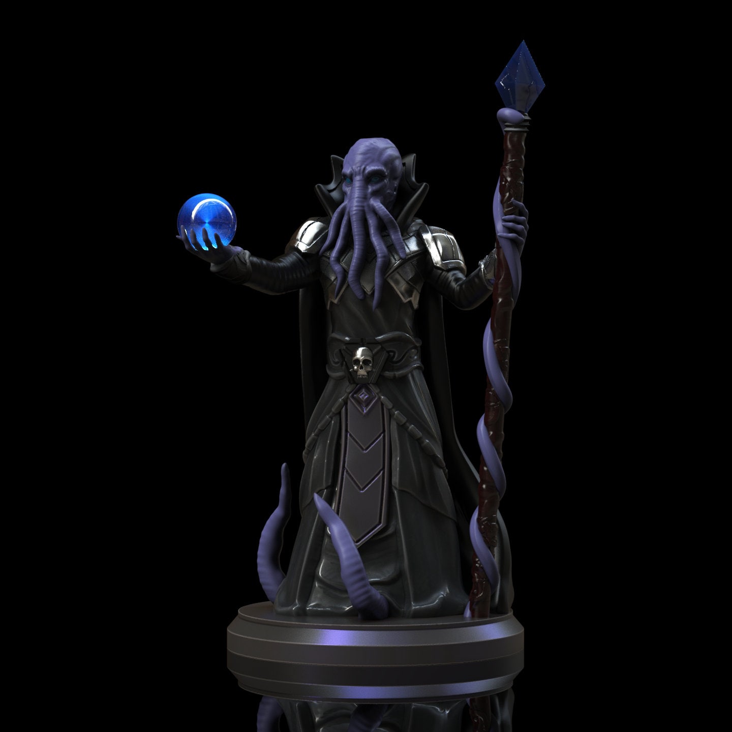 Mind Flayer Medium Aberration Fotis Mint D&D 5e Dungeons | Etsy