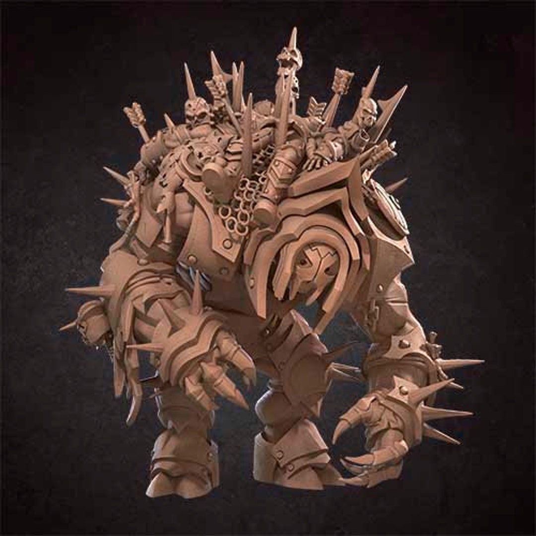 Cadaver Collector graveyard Boss Miniature Dungeons Demons Bite the ...