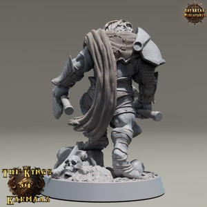 King Heartrender- Leonin Miniature- the Kings of Karmaaz- Daybreak- D&D ...