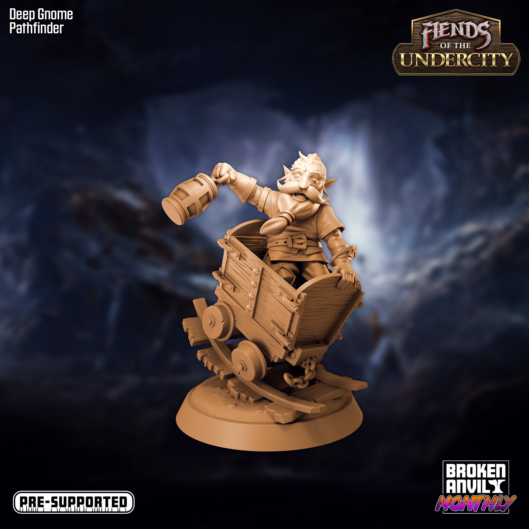 Deep Gnome Miniature D&D 5e Dungeons and Dragons - Etsy