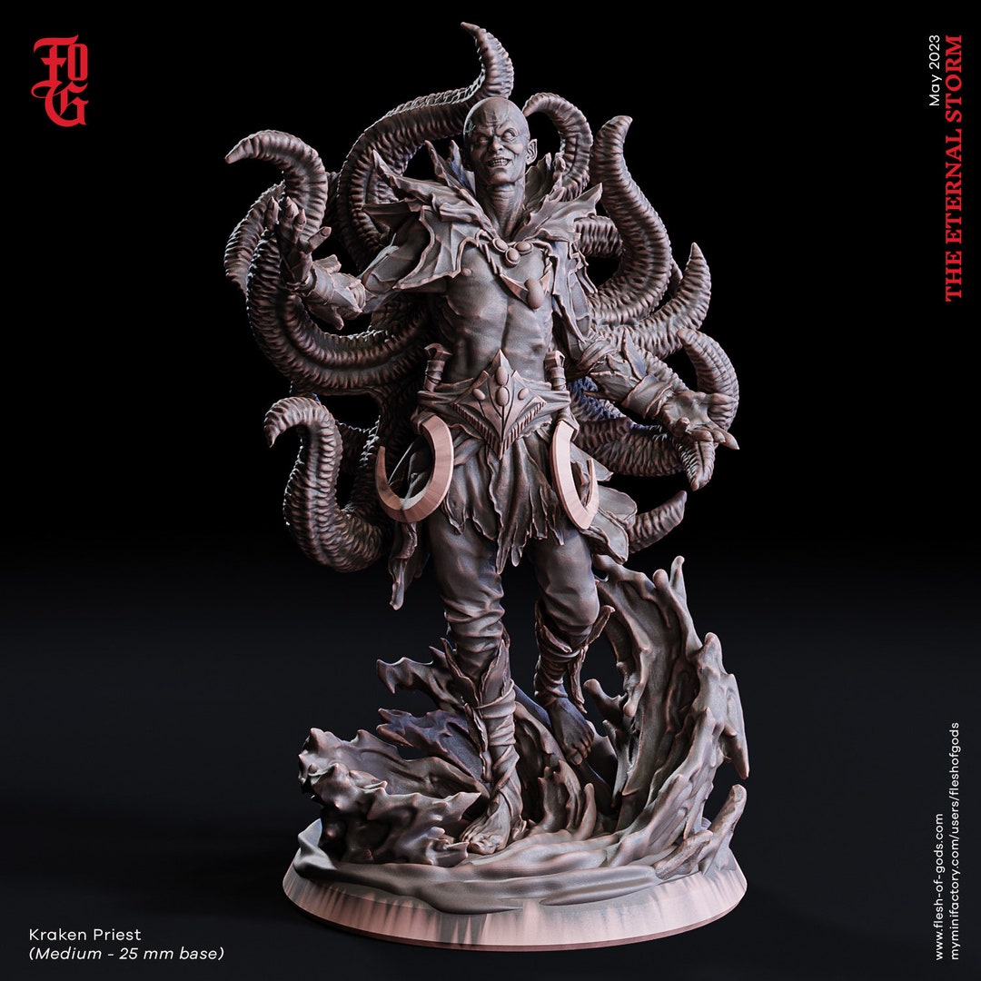 Kraken Priest- Eternal Storm - Flesh of Gods - D&D 5e - Dungeons and ...