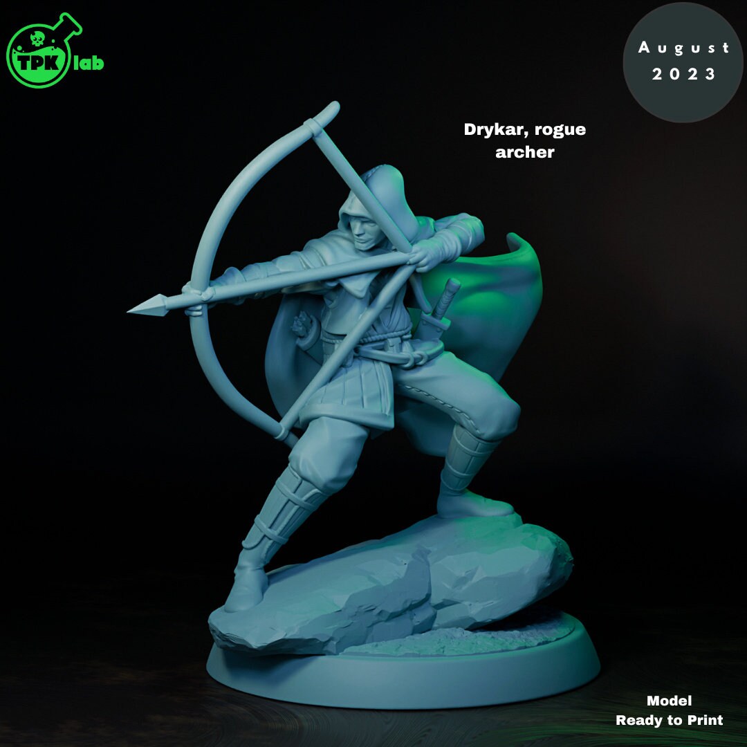 Drykar, the Rogue Archer- TPK Labs- D&D 5e - Dungeons and Dragons ...