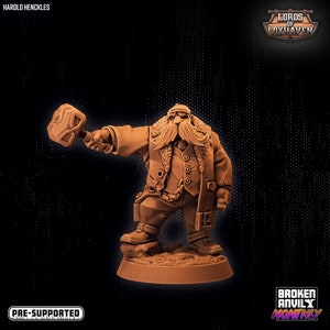 Dwarf Gangsters Miniature - D&D 5e - Dungeons and Dragons - Tabletop ...
