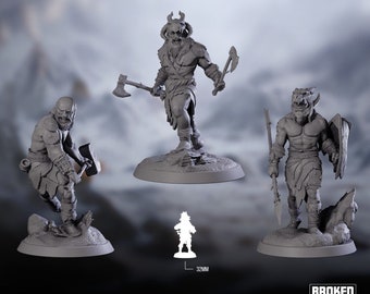 Hill Giant Mini DND Pathfinder Dungeons & Dragons RPG - Etsy