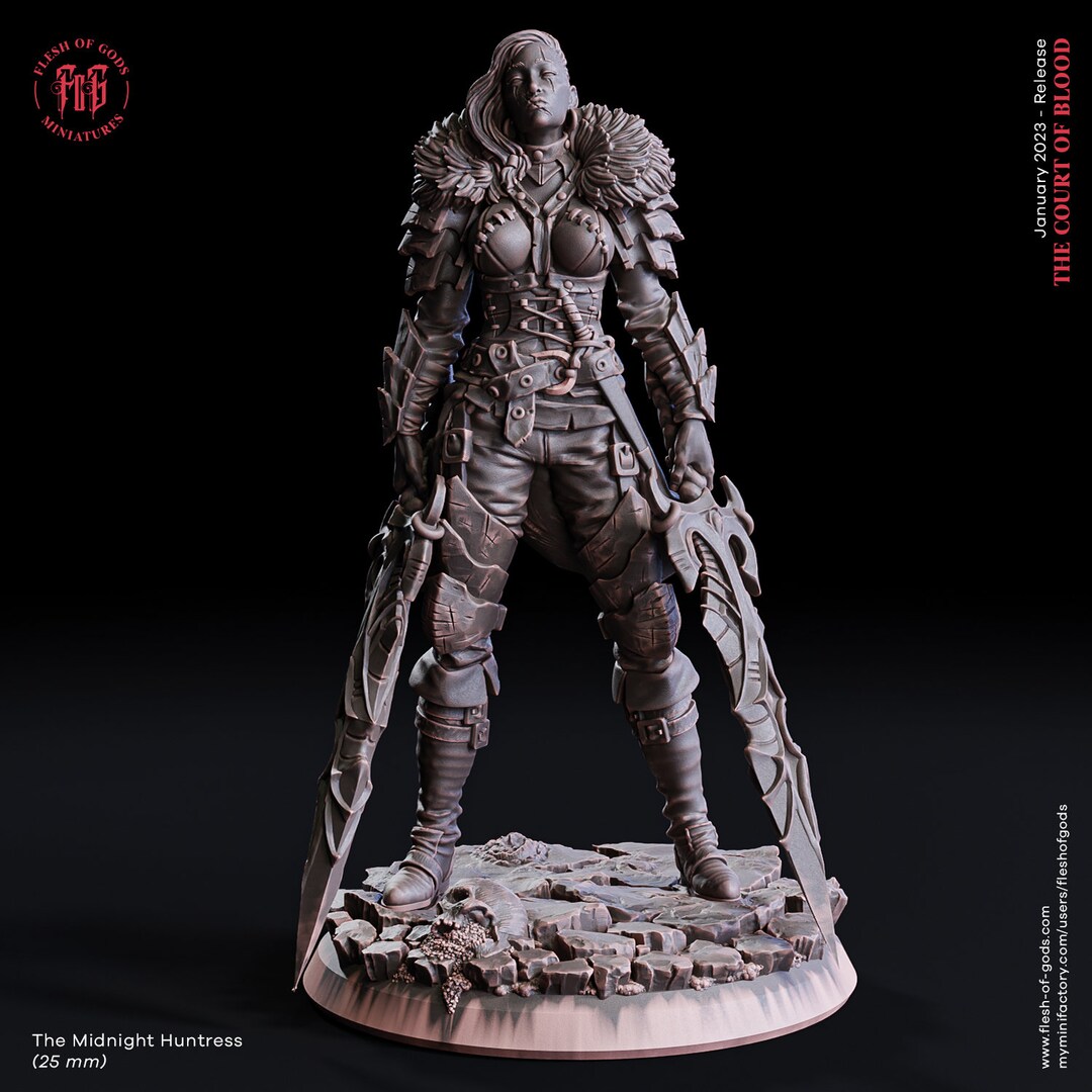 Midnight Huntress - Court of Blood - Flesh of Gods - D&D 5e - Dungeons ...